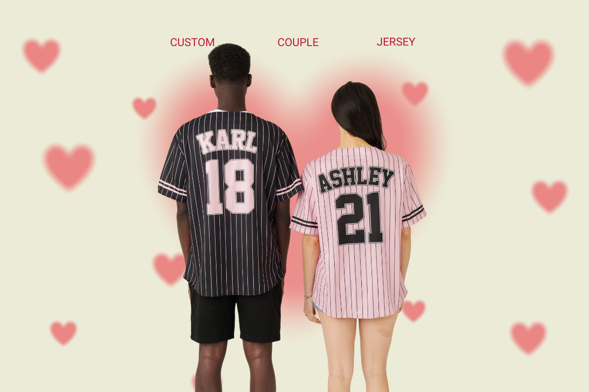Custom Baseball Jersey for Couples: Matching Styles You’ll Love ...