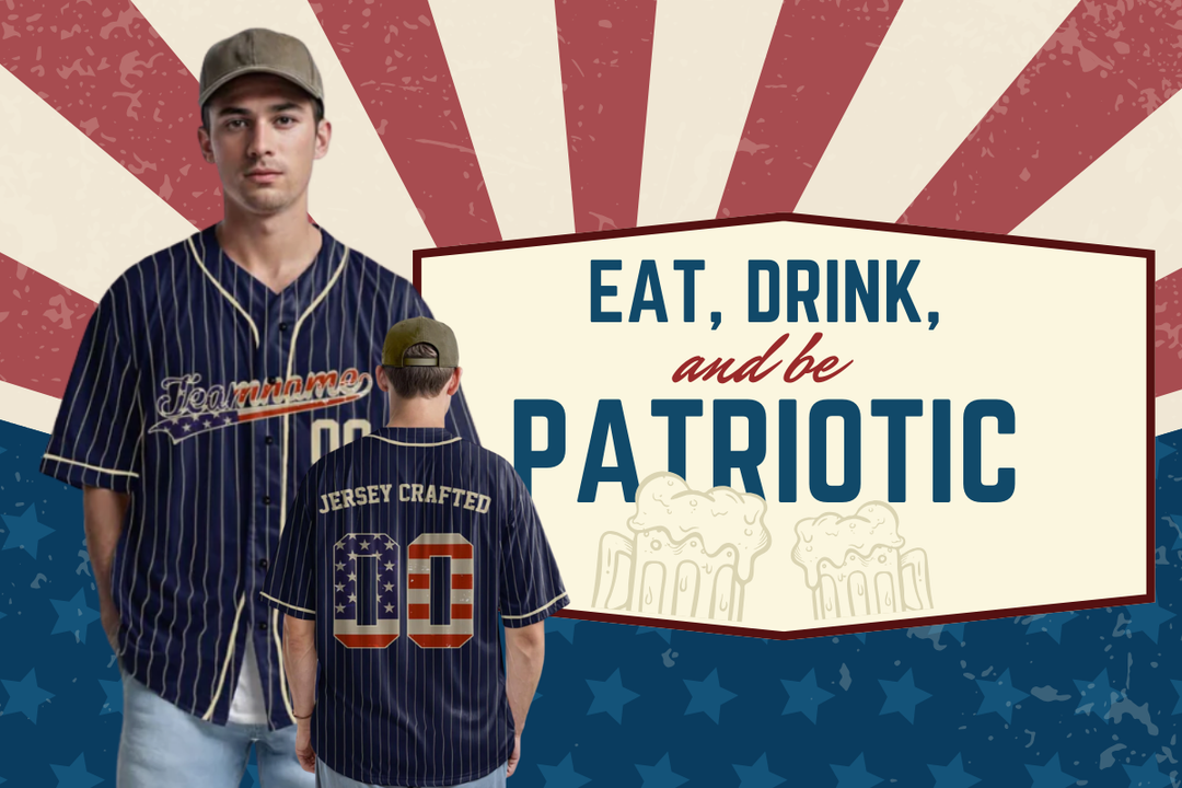 Show Your Pride with a Custom Patriotic Jersey – Jersey Crafted